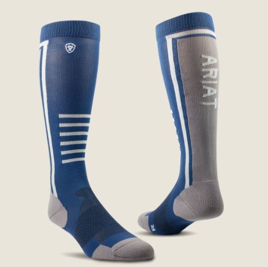 Ariat Uni Ariattek Slimline Performance Sock – Hewitt & Whitty Saddlery