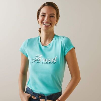 Ariat Womens Varsity Outline T-Shirt – Hewitt & Whitty Saddlery