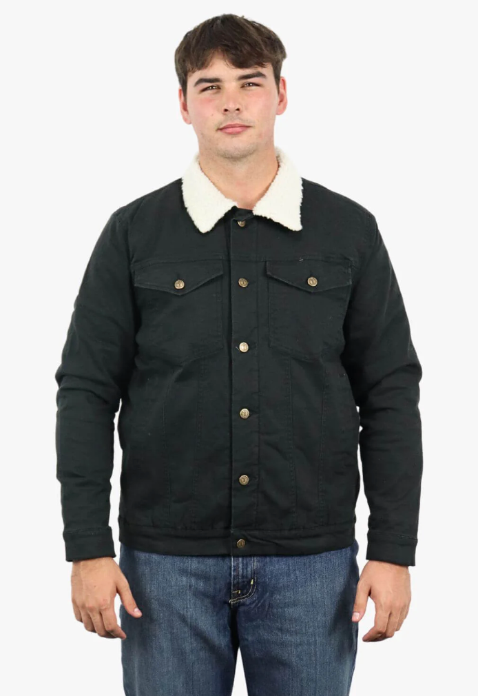 Pilbara Mens Sherpa Lined Jacket – Hewitt & Whitty Saddlery