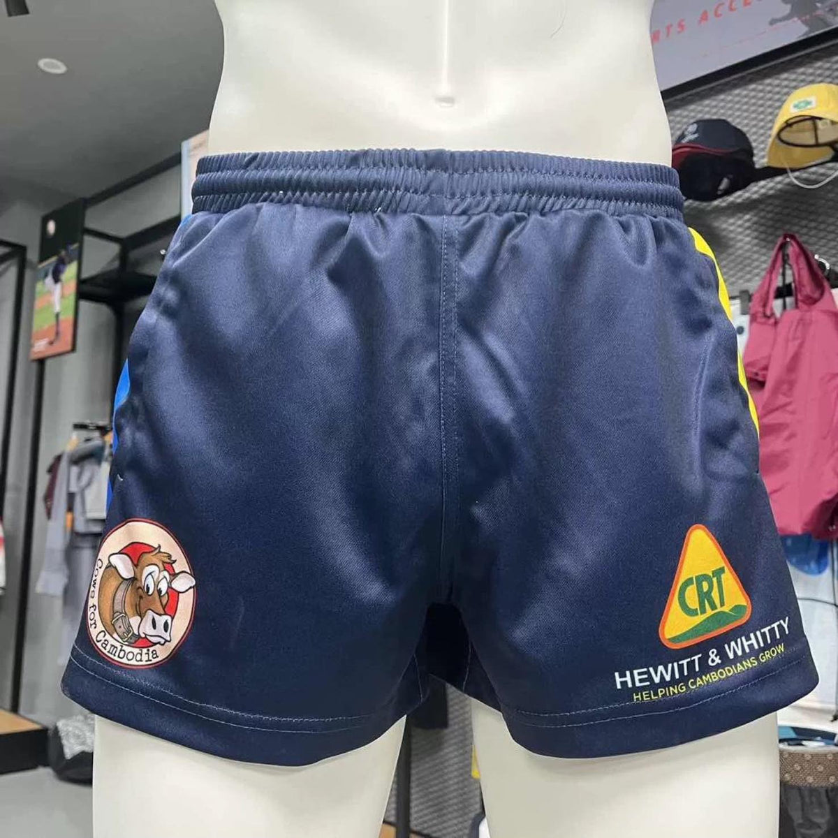 Cows for Cambodia Kids Footy Shorts – Hewitt & Whitty Saddlery