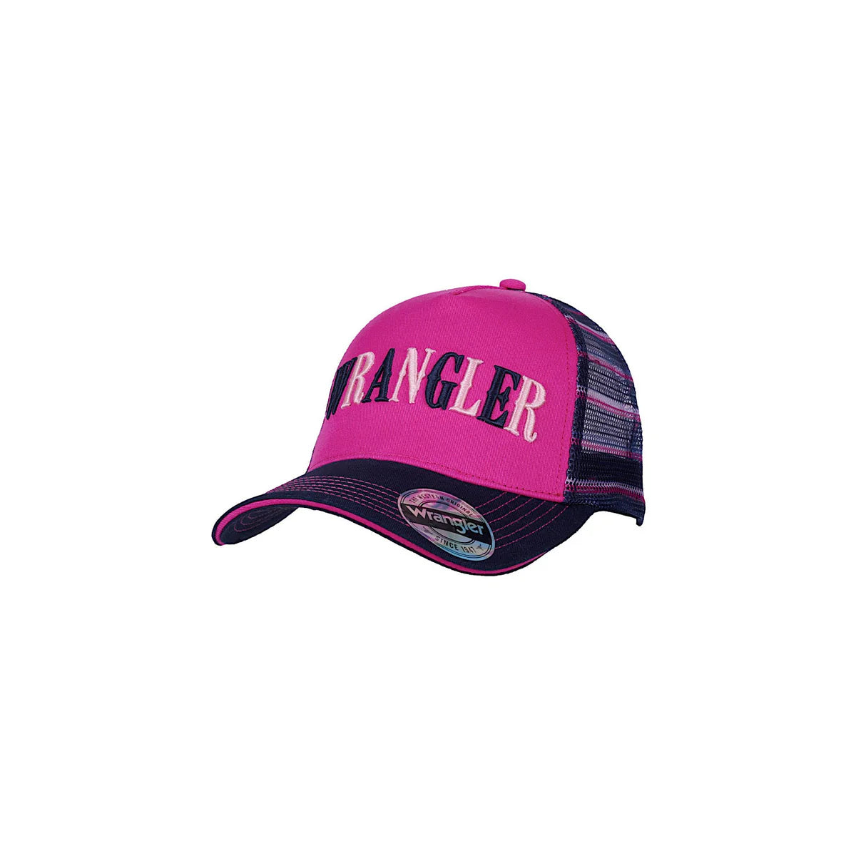 Wrangler Lisa Trucker Cap Pink/Navy – Hewitt & Whitty Saddlery